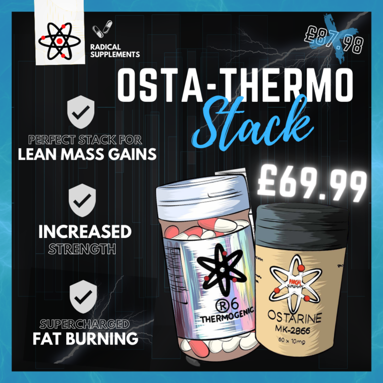 Mega Bulk Stack (RAD140 / MK677 / Ostarine) – Radical Supplements